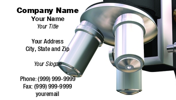 Laboratory Business Cards