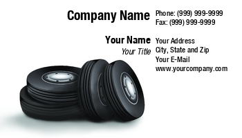 Tire Changer Business Cards