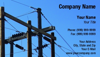 Electrical Business Cards