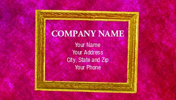 Frame Border Business Cards