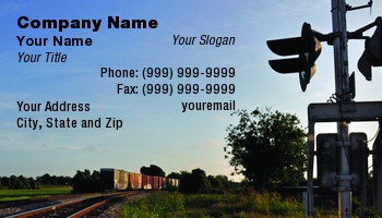 Railroad Conductor Business Cards