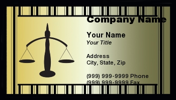 Paralegal Business Cards
