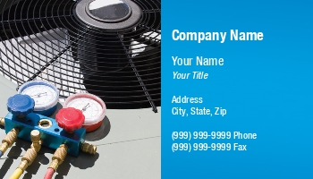 AC Mechanic Business Cards