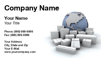 Shipping Company Business Cards