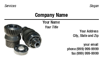 Transmissions Business Cards