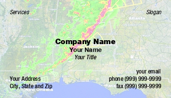 Meteorologist Business Cards