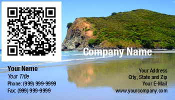 QR Code Business Cards - Phone Numbers