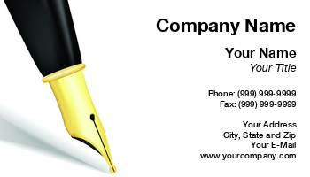 Journalist Business Cards