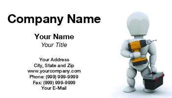 Drilling Business Cards