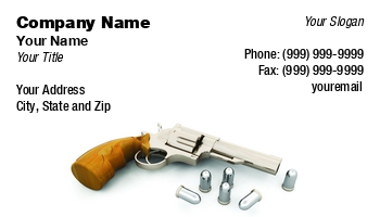 Bounty Hunter Business Cards