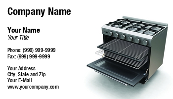 Appliance Repair Business Cards