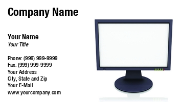 Computer Supplies and Parts Business Cards