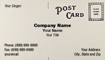 Post Office Business Cards