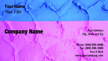 Powder Coating Business Cards