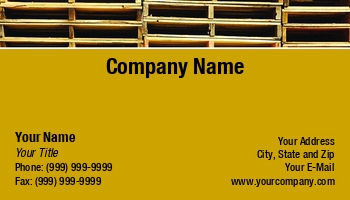 Pallets Business Cards