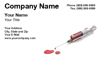 Pathologist Business Cards