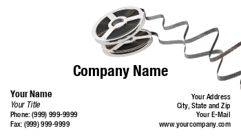 Commercial Actor Business Cards