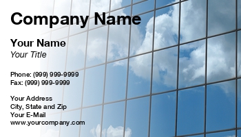 Glazier Business Cards