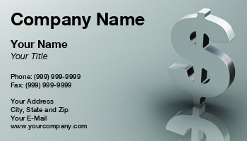 Chief Financial Officer Business Cards