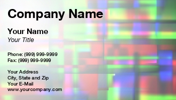 Stained Glass Business Cards
