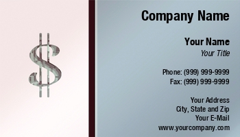 Chief Financial Officer Business Cards