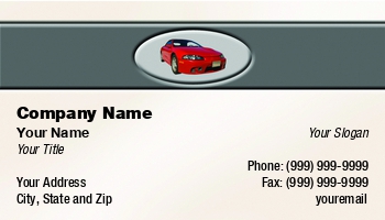 Dealership Business Cards