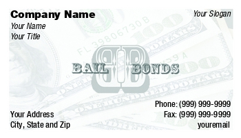 Bail Bonds Business Cards