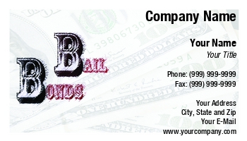 Bail Bonds Business Cards