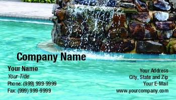 Fountains Business Cards