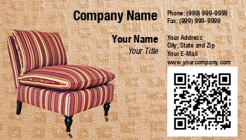 Upholstery Business Cards