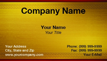 Metal Detector Business Cards