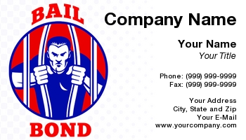 Bail Bonds Business Cards