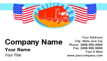 Trailer Business Cards