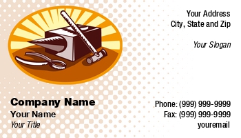 Blacksmith Business Card