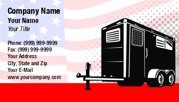 Trailer Business Cards