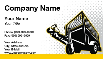 Horse Trailer Business Cards