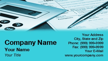 Comptroller Business Cards