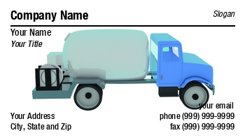 Propane Business Cards