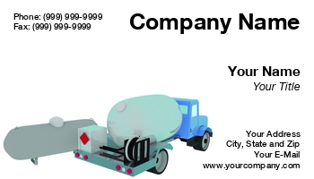 Propane Business Cards