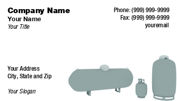 Propane Business Cards