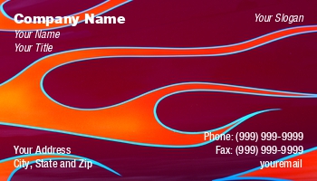 Hot Rod Business Cards