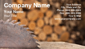 Lumber Mill Business Cards