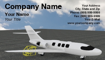 Aviation Mechanic Business Cards