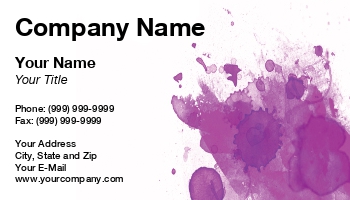 Powder Coating Business Cards