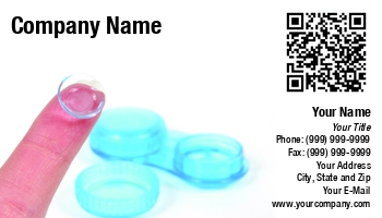Optometry Business Cards