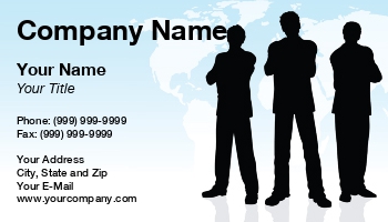 Employment Agency Business Cards