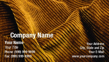 Dry Cleaning Business Cards