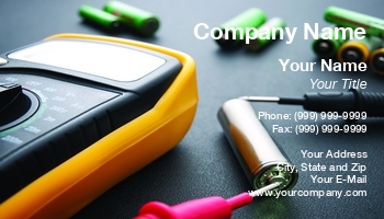 Battery Business Cards