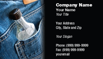 Alcohol Treatment Business Cards
