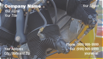 Maintenance Engineer Business Cards